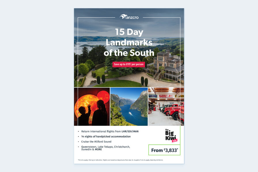 15 Day Landmarks of the South | ANZCRO